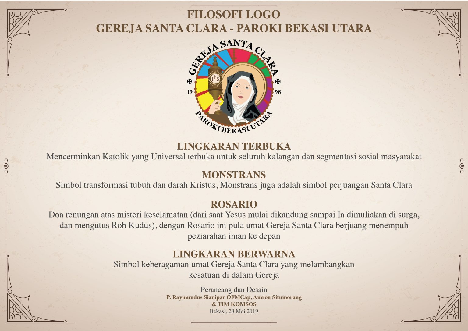 Filosofi Logo – Santa Clara Bekasi