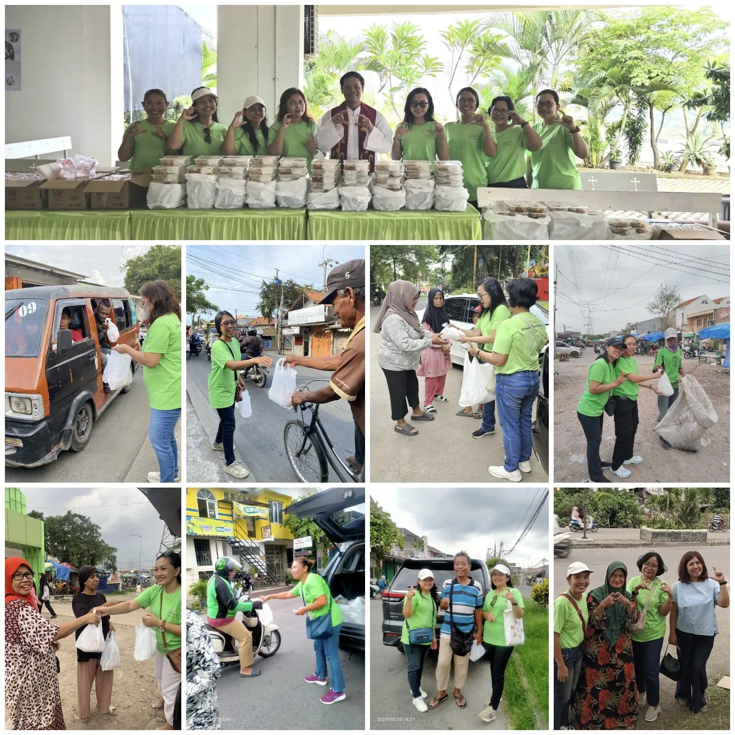 Wanita Paroki Santa Clara Bagikan Takjil Gratis – Santa Clara Bekasi
